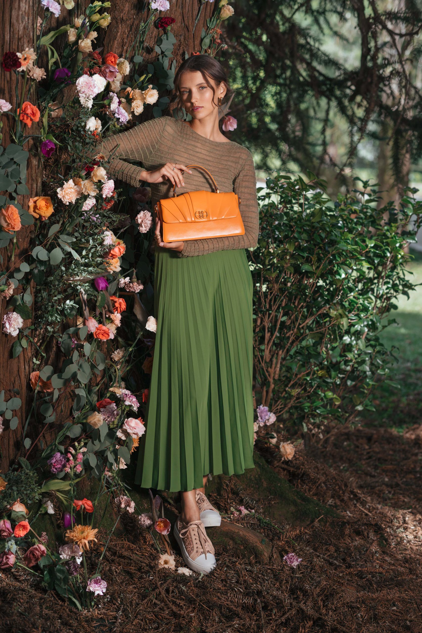 Bonia explores the bees and burgeoning trees for Spring/Summer 2023