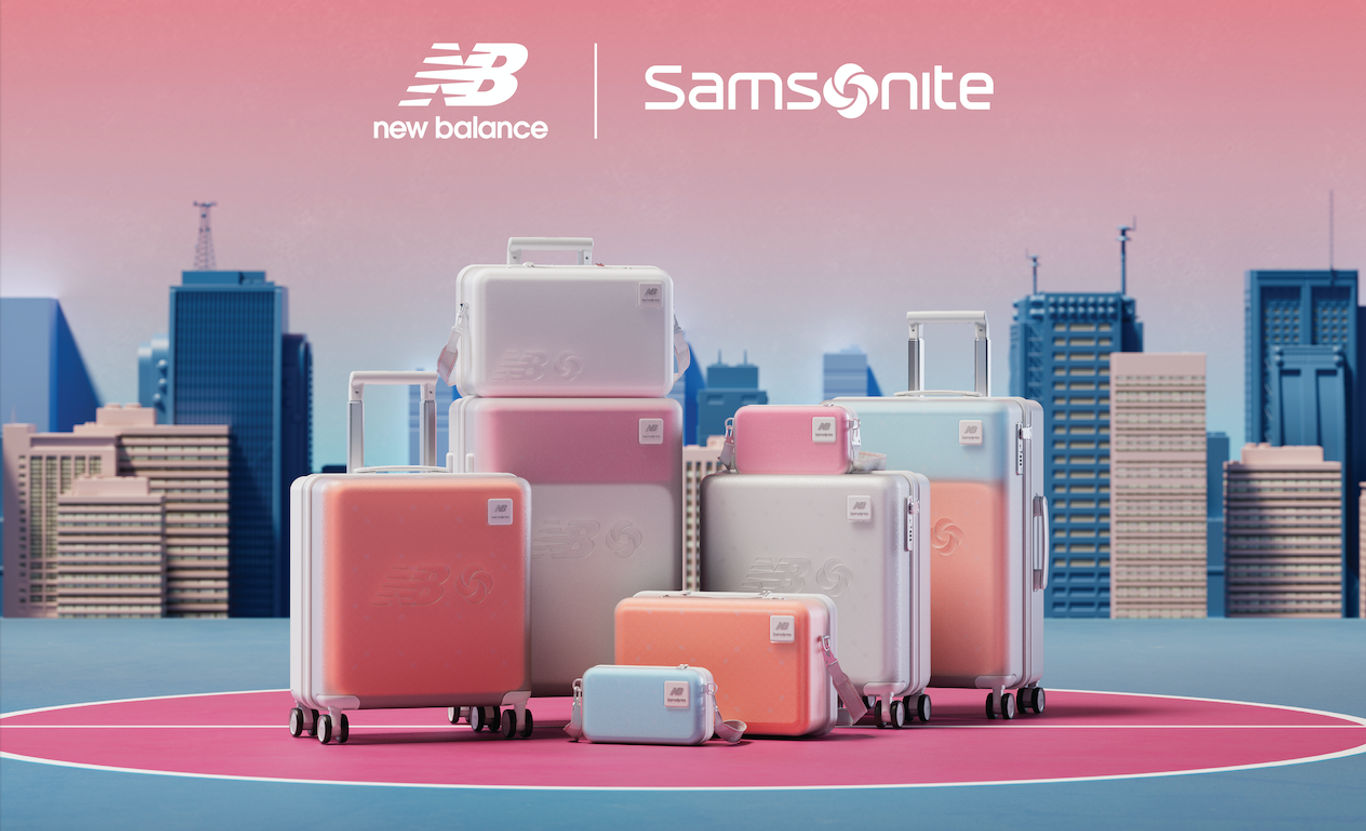 Samsonite introduces all new 'Live United' campaign with New Balance