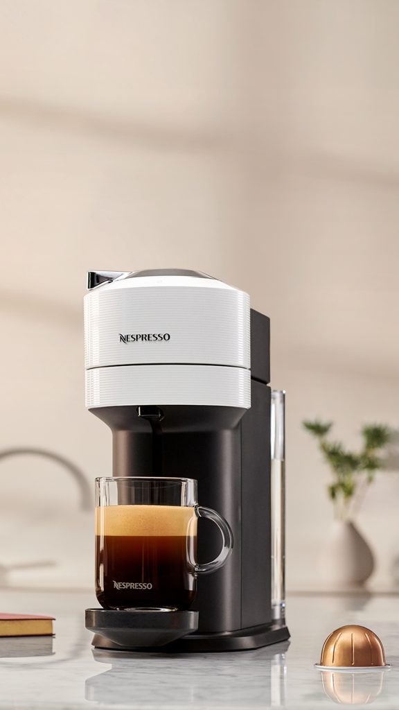 The Nespresso Vertuo redefines coffee to deliver a cup for every palate