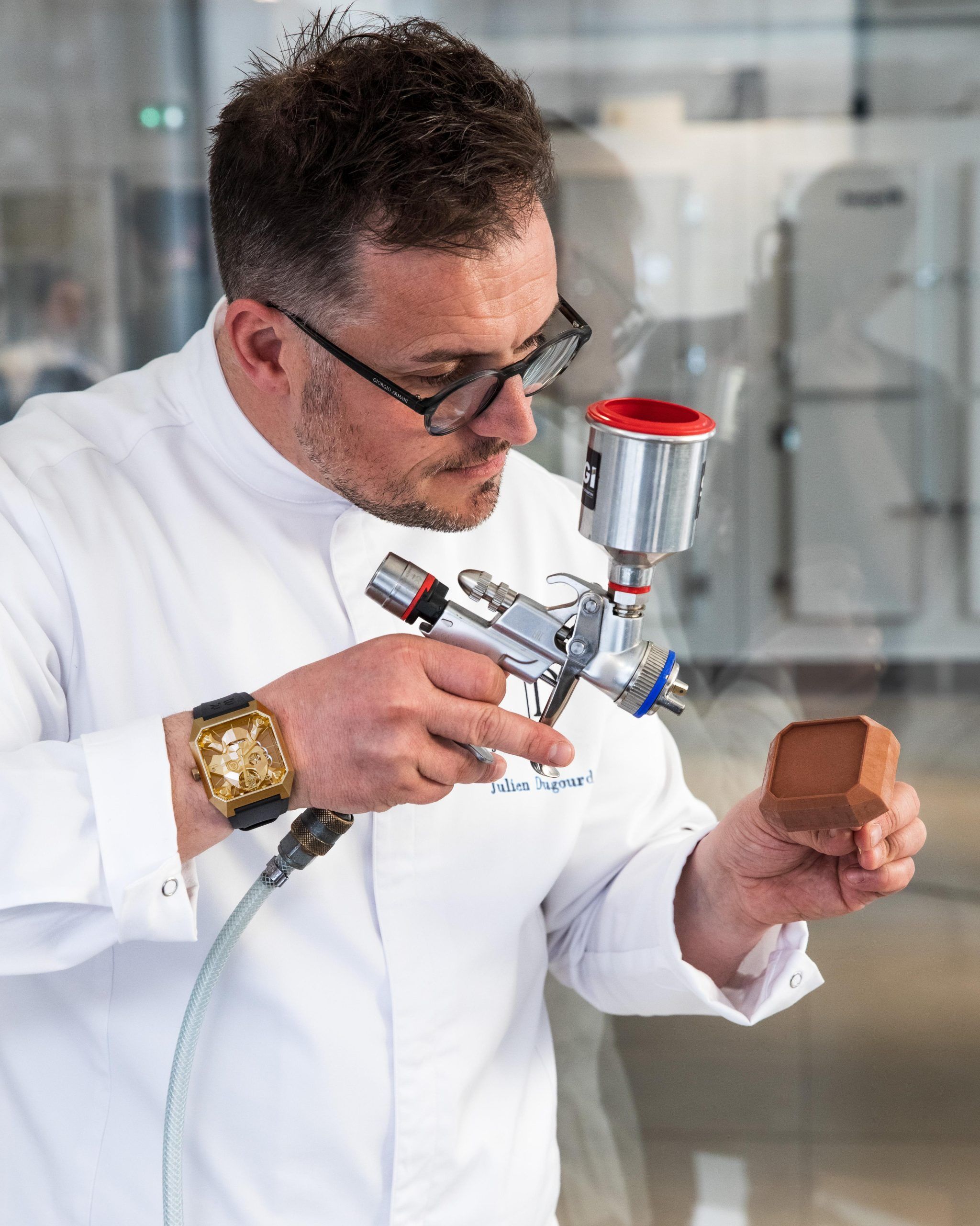 Watch and pastry making intertwined with Bell and Ross X Julien Dugourd