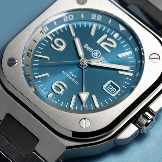 A closer look at the new BR 05 GMT Sky Blue