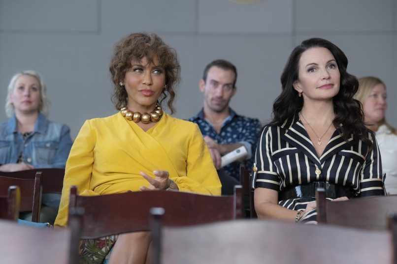 Michael Patrick King and Nicole Ari Parker on And Just Like That Season 2