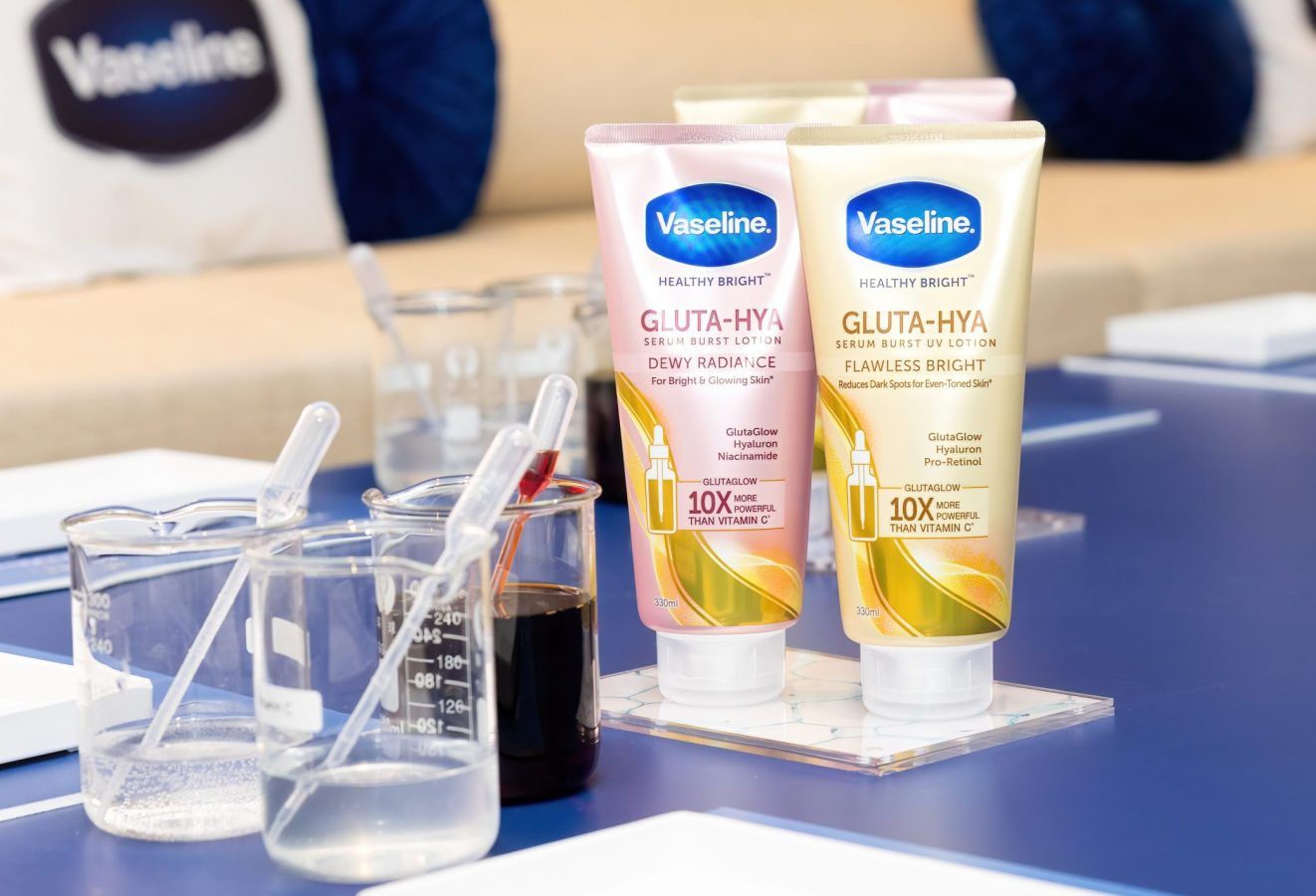 Unilever House of Wellness; the science behind Vaseline GlutaGlow™