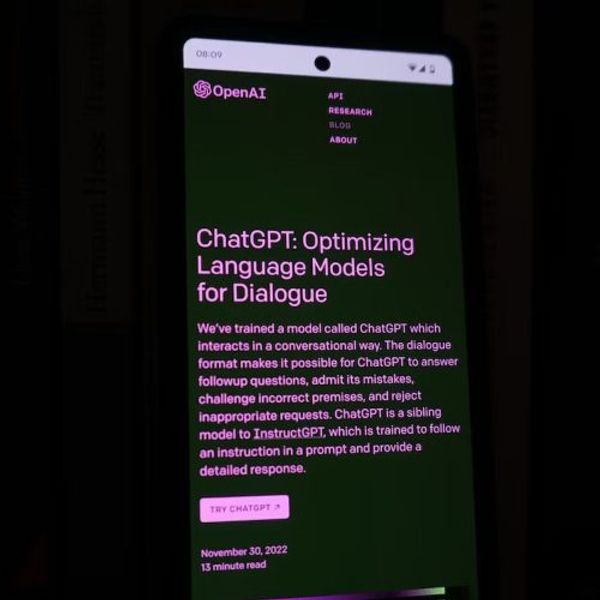 ChatGPT doesn’t have up-to-date data so be careful how you use it