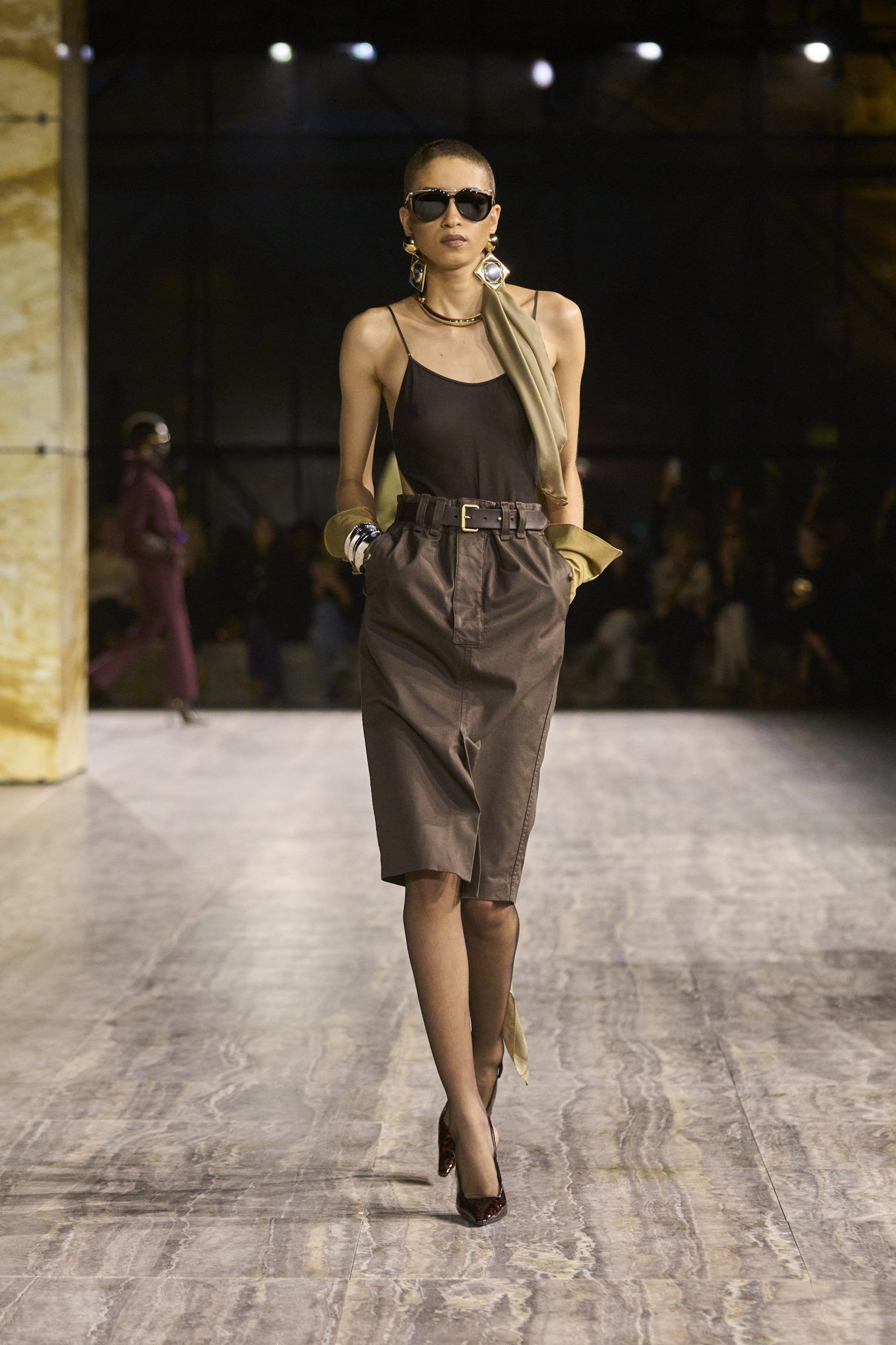 Saint Laurent Spring Summer 2024 lets purity take the spotlight in Paris