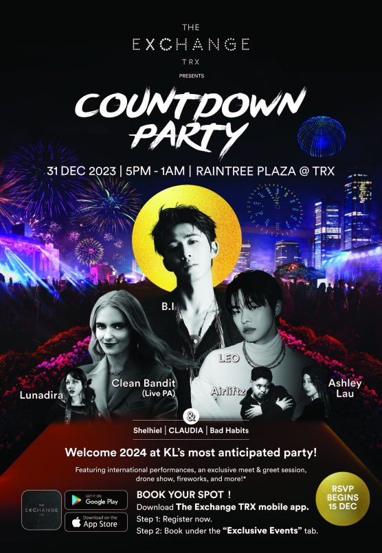 The Exchange TRX countdown party: Details, tickets and more