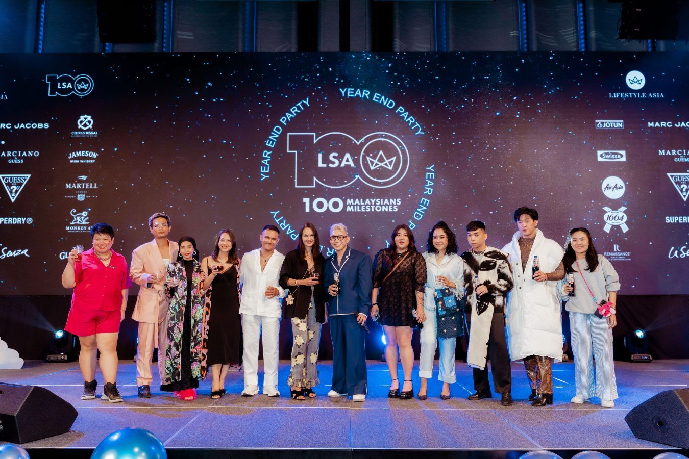 Blanc 1664 brings the 'joie de vivre' into LSA 100 Year End Party