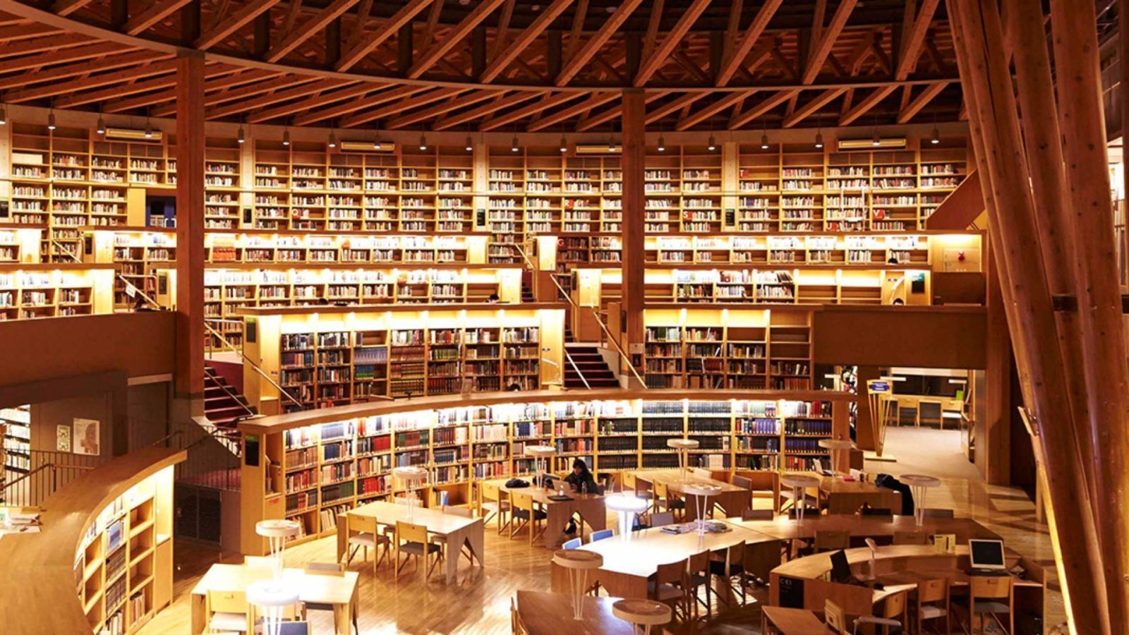 10 of the most beautiful libraries in Asia; Here's the list
