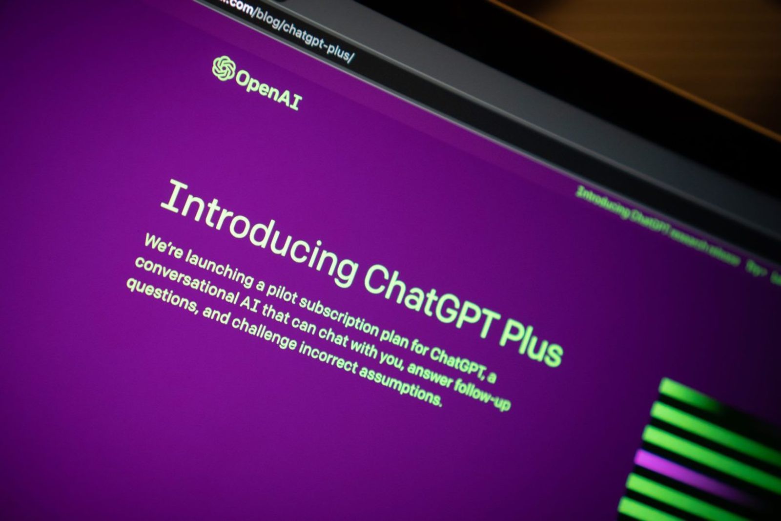 ChatGPT doesn’t have up-to-date data so be careful how you use it