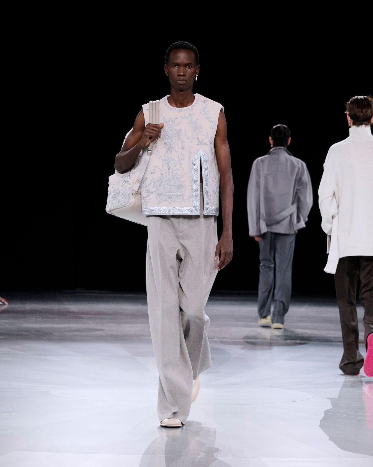 Dior Men's Winter 2024 is all about contrasts as inspired by Nureyev's life