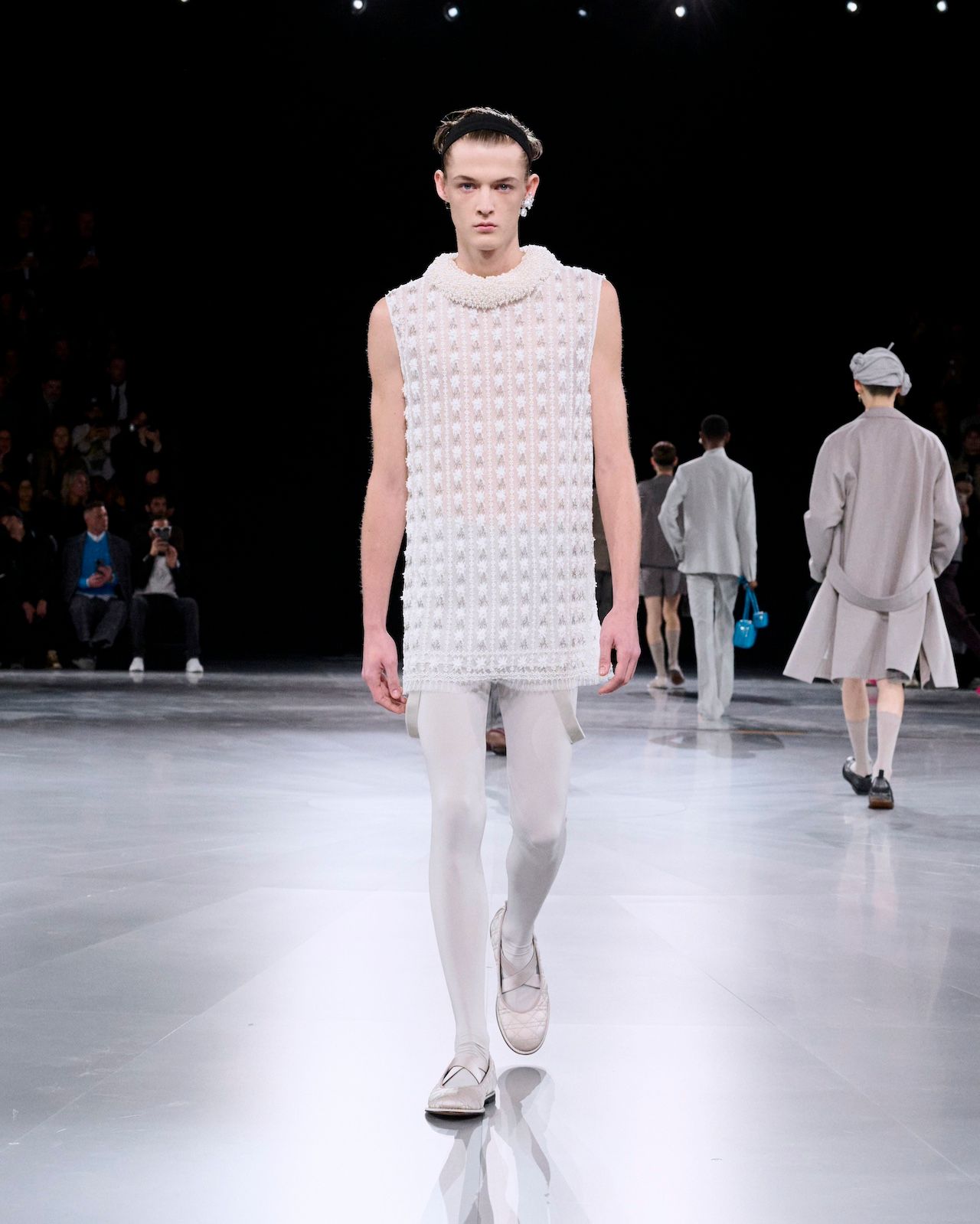 Dior Men's Winter 2024 is all about contrasts as inspired by Nureyev's life