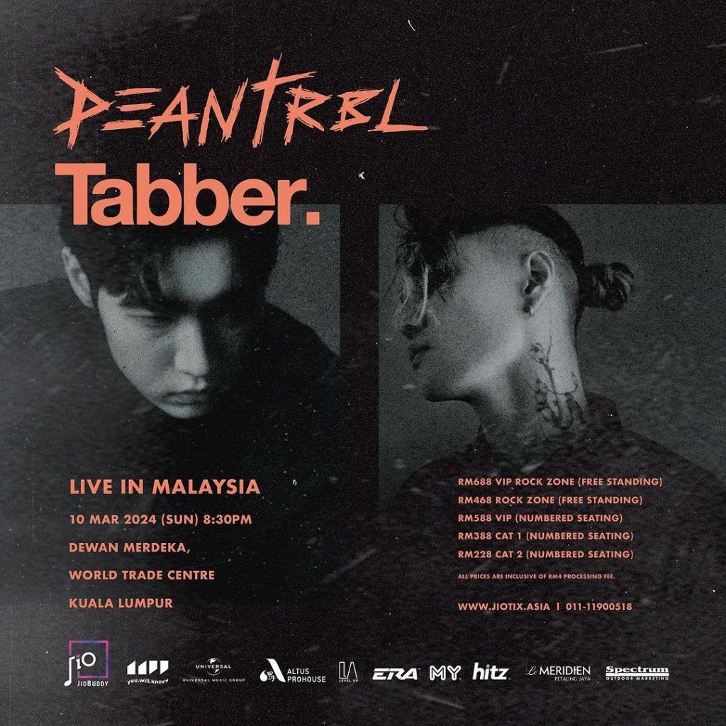 South Korean artists Dean and Tabber to perform in Malaysia this March