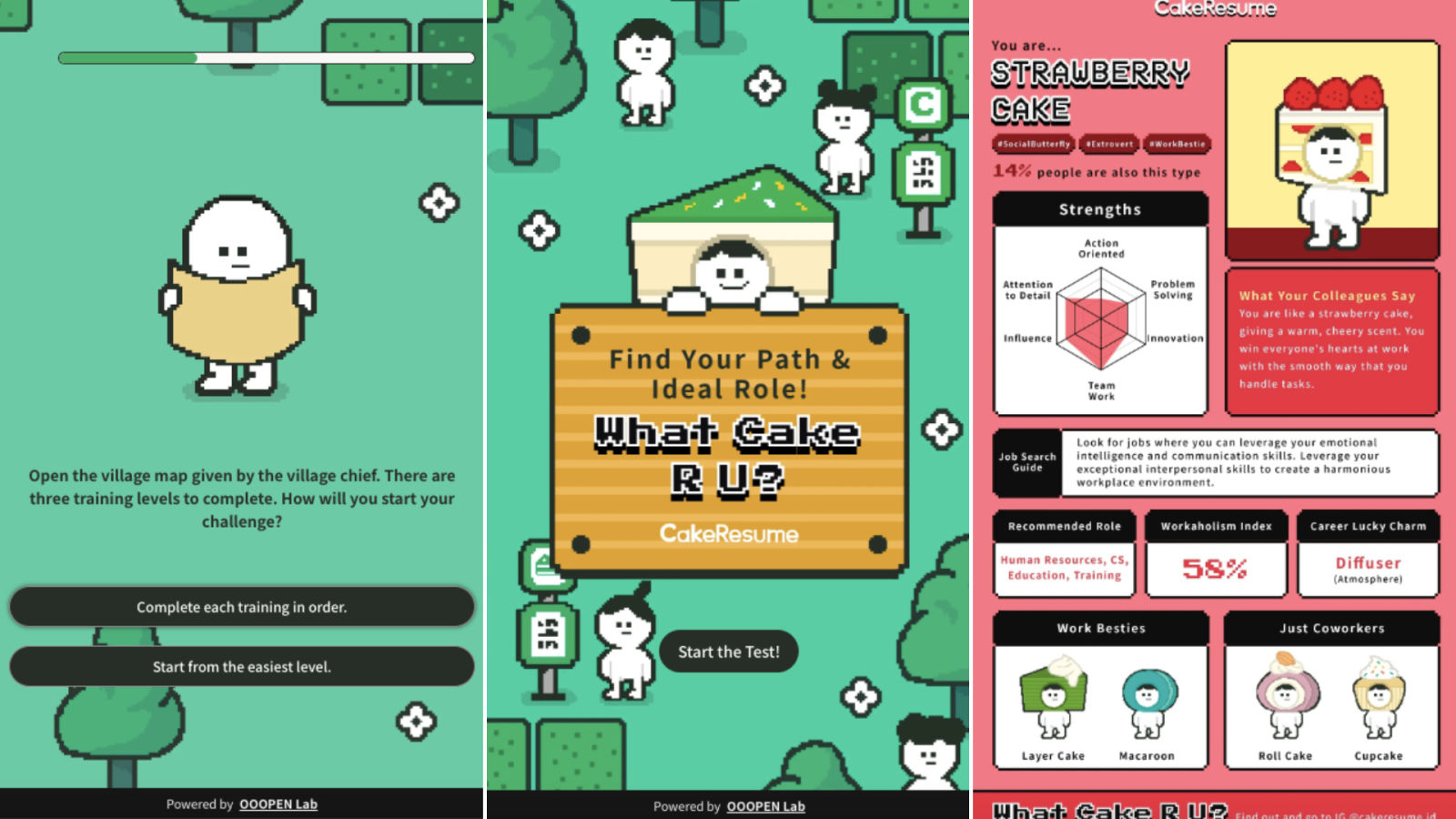 How to take the CakeResume 'What Cake R U?' career quiz viral on Insta