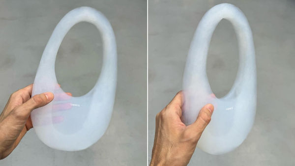 Meet the Coperni Swipe Bag made almost entirely out of air