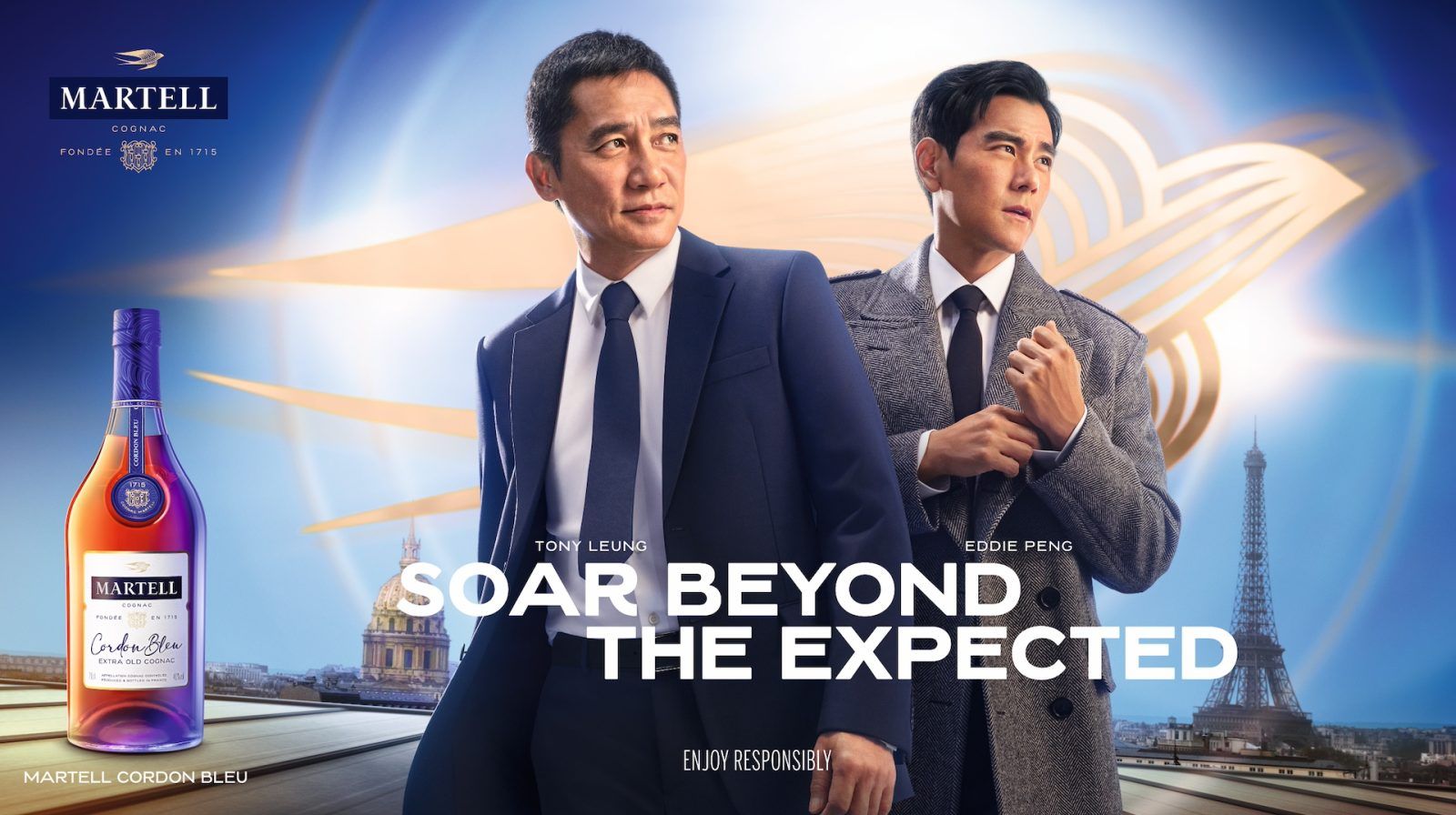 Martell celebrates new campaign with Tony Leung and Eddie Peng