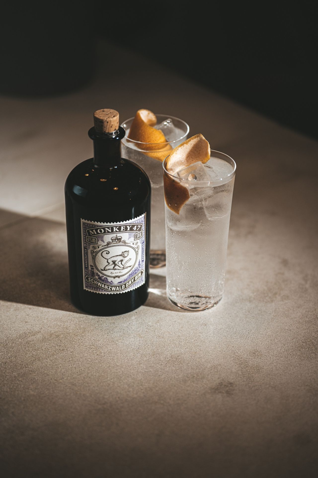 With every sip of Monkey 47 gin, savour the essence of the Black Forest