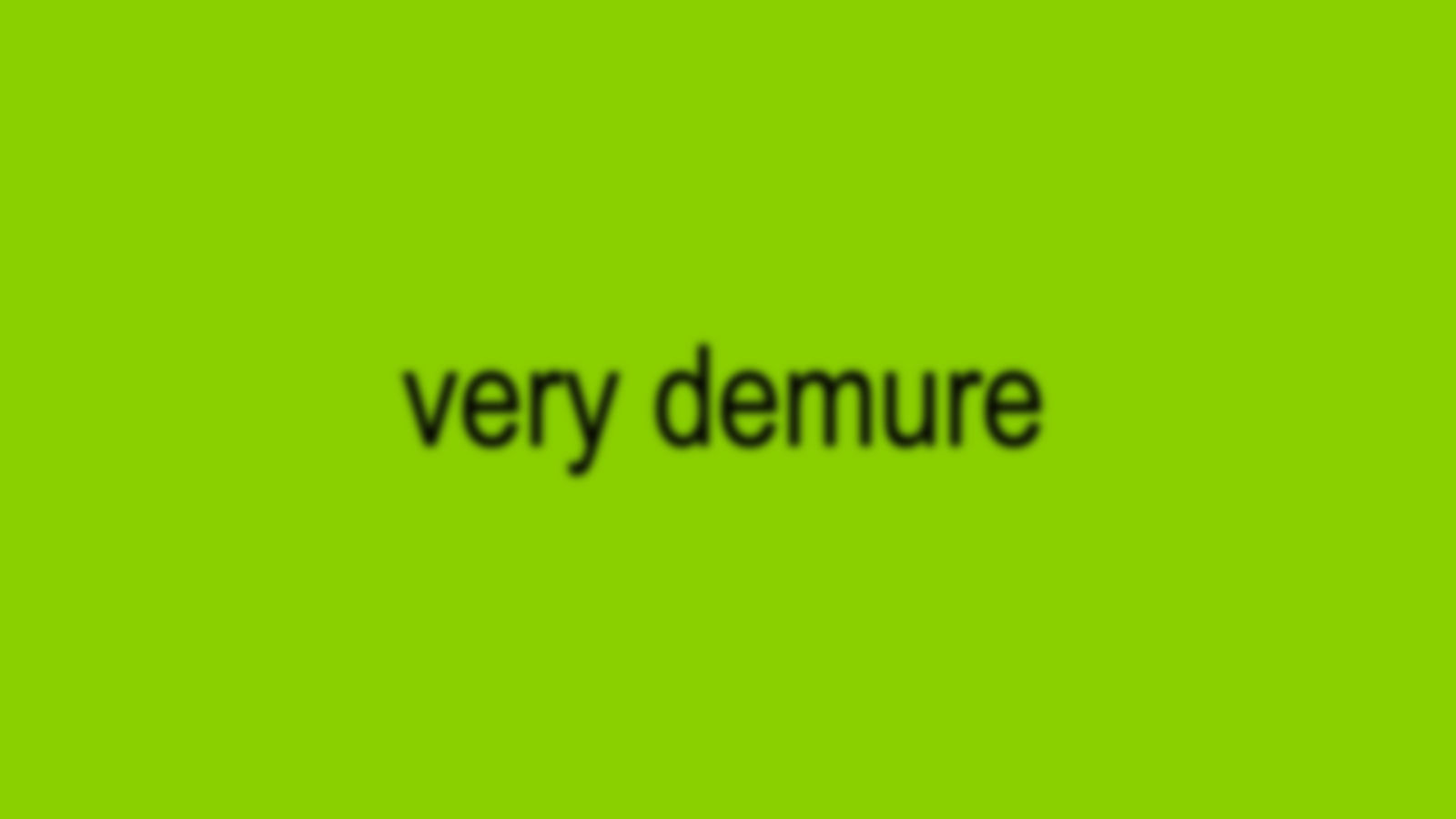 A guide to being 'very demure', according to TikTok | Lifestyle Asia KL