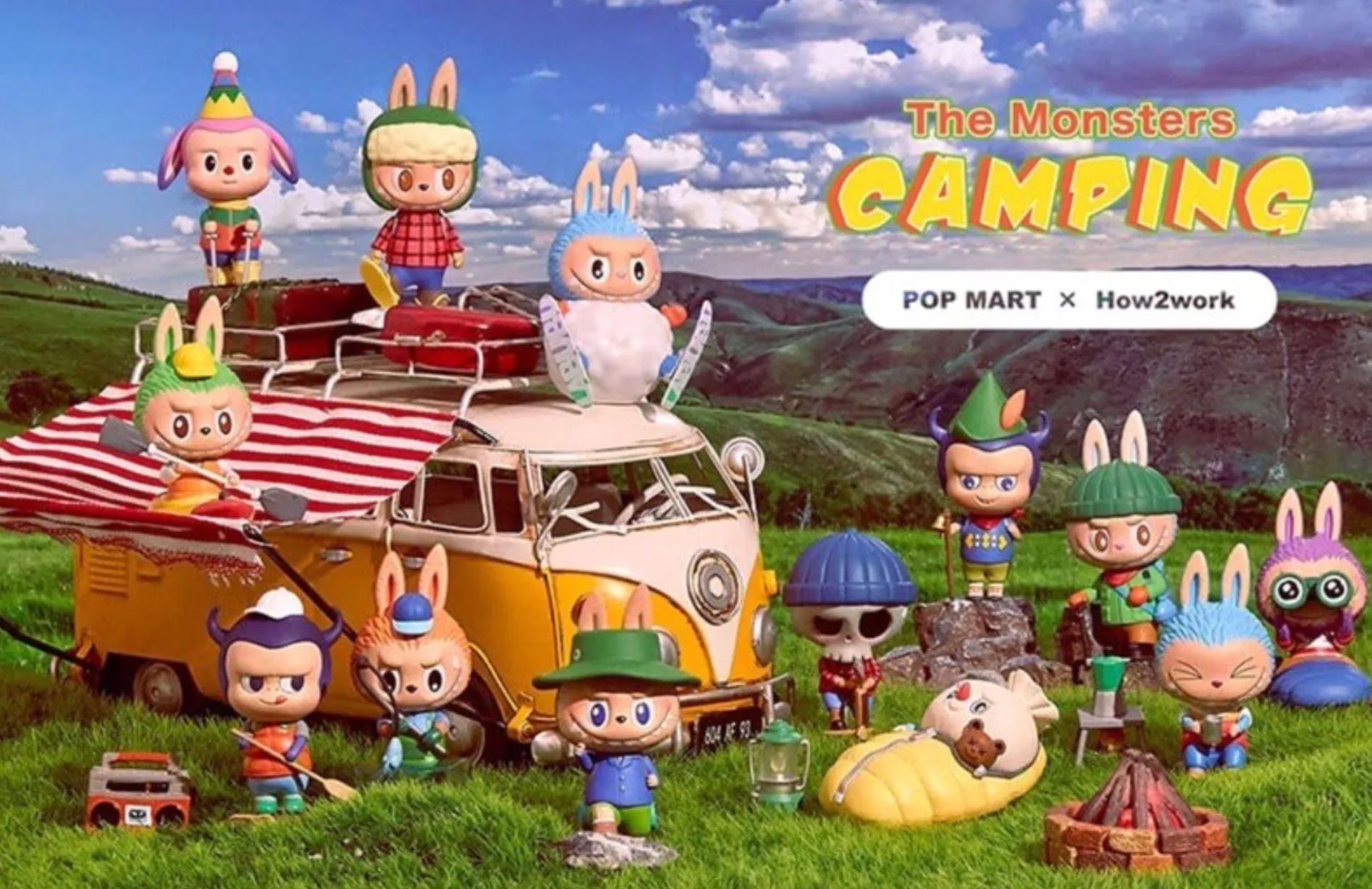 The most popular Labubu series, from Camping to Ultraman