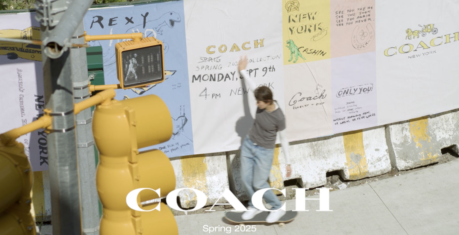 Watch Coach Spring 2025 Show live from New York here