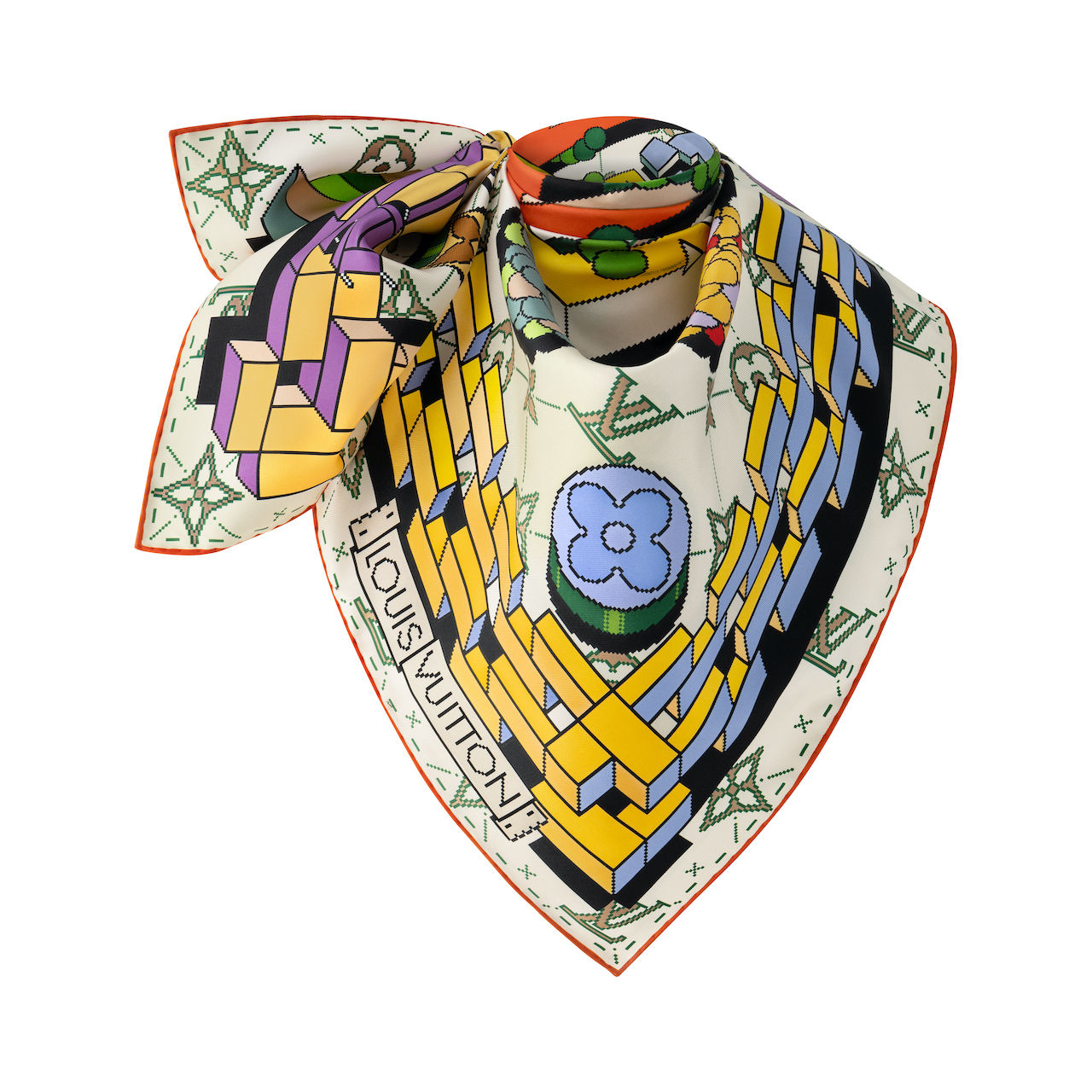 Louis Vuitton teams up with five renowned artists for LV Art Silk Squares