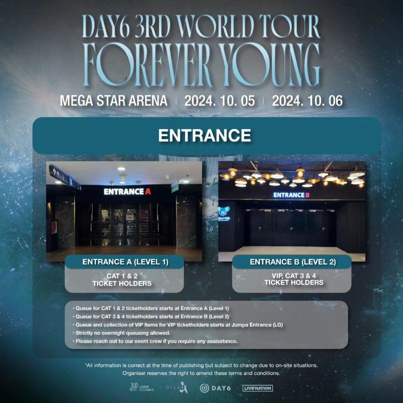 DAY6 in KL 2024 concert guide: How to get there, setlist, and more