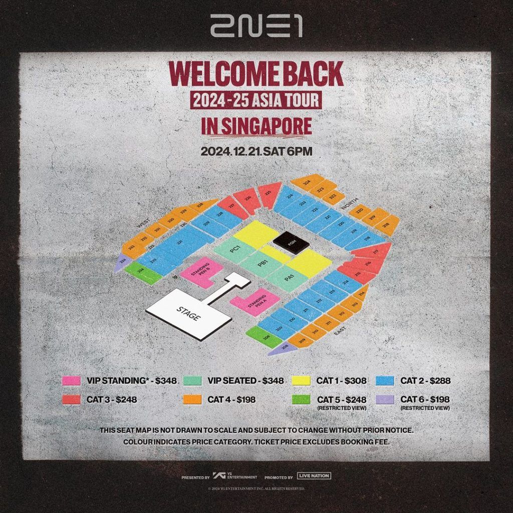 2NE1 concert in Singapore 2024: Ticket prices and more | Lifestyle Asia KL