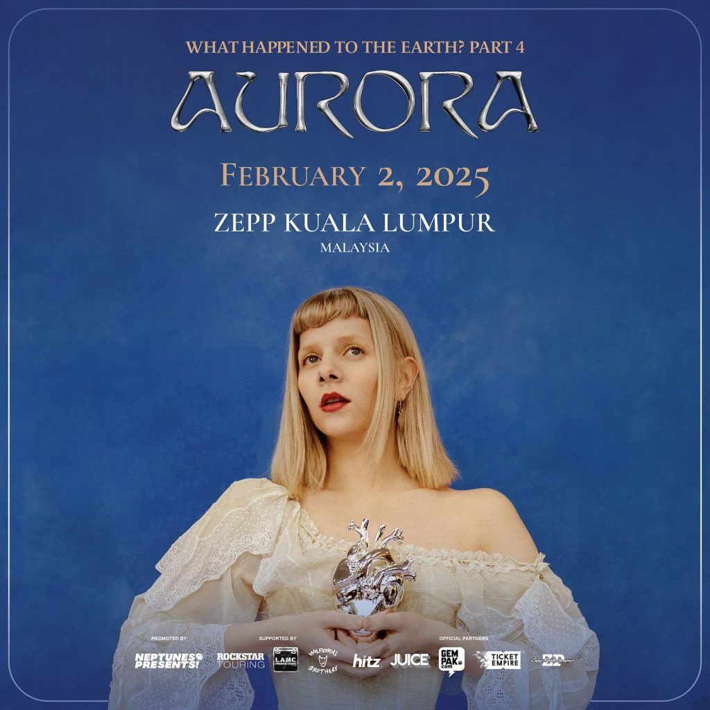 AURORA in Malaysia 2025: Venue, ticket prices, and more