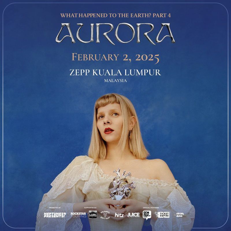 AURORA in Malaysia 2025: Venue, ticket prices, and more