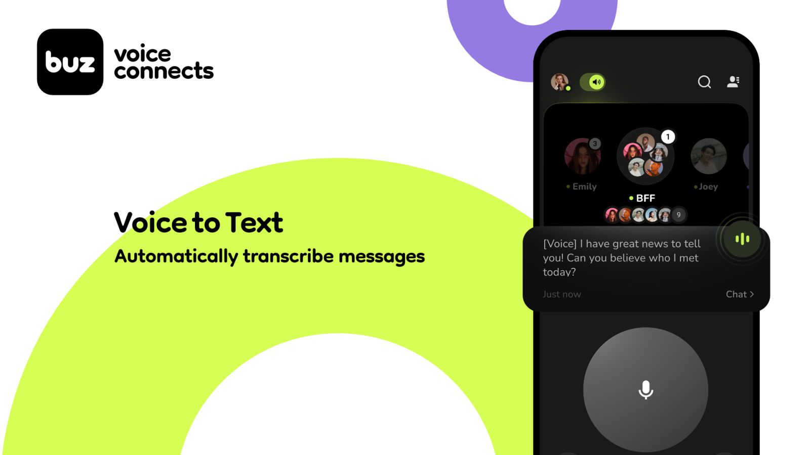 Buz: Where conversations speak louder than words