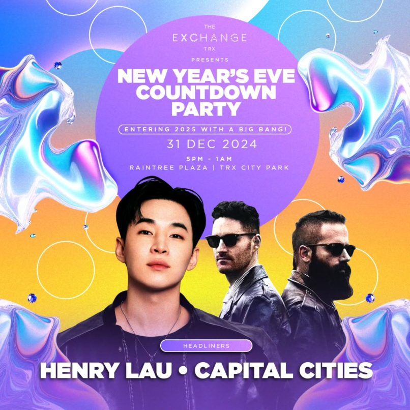 The Exchange TRX New Year’s Eve Countdown Party 2024: Full lineup