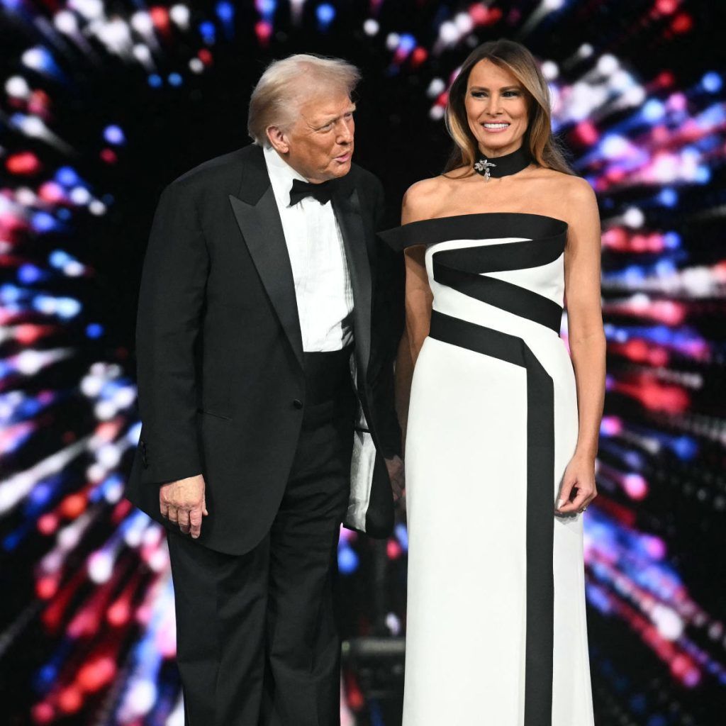 Best-dressed at Trump inauguration: Melania Trump & more