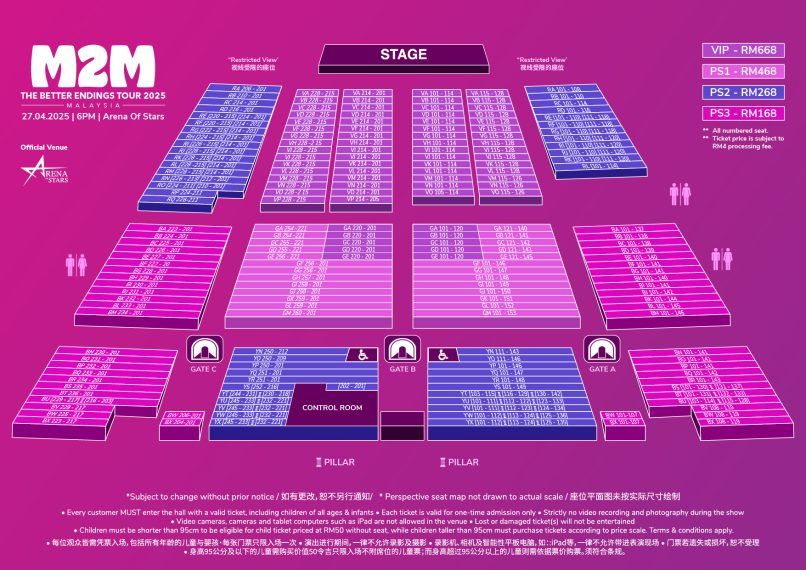 M2M in Malaysia 2025 concert details: Venue, ticket prices, and more