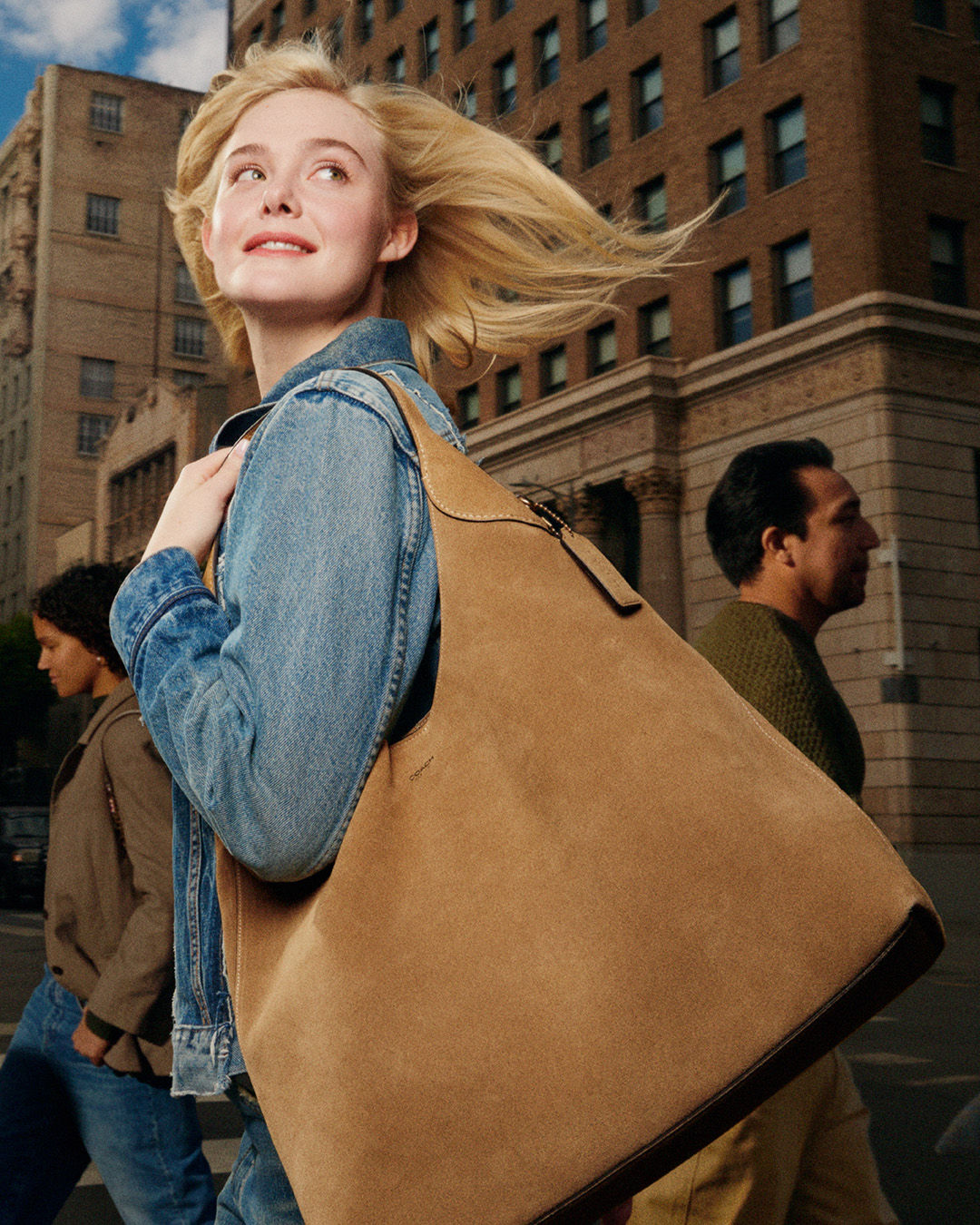 Elle Fanning, Kōki, Nazha and Youngji Lee star in the Coach Spring 2025 ...