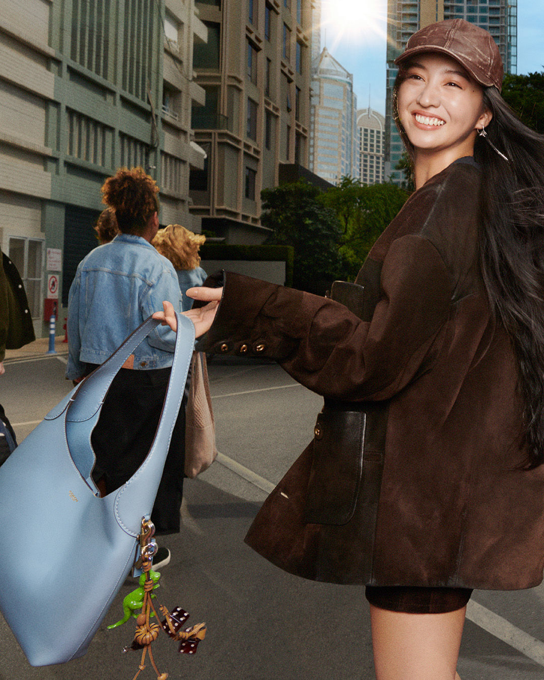 Elle Fanning, Kōki, Nazha and Youngji Lee star in the Coach Spring 2025 ...