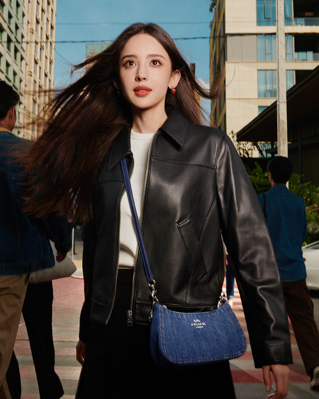 Elle Fanning, Kōki, Nazha and Youngji Lee star in the Coach Spring 2025 ...