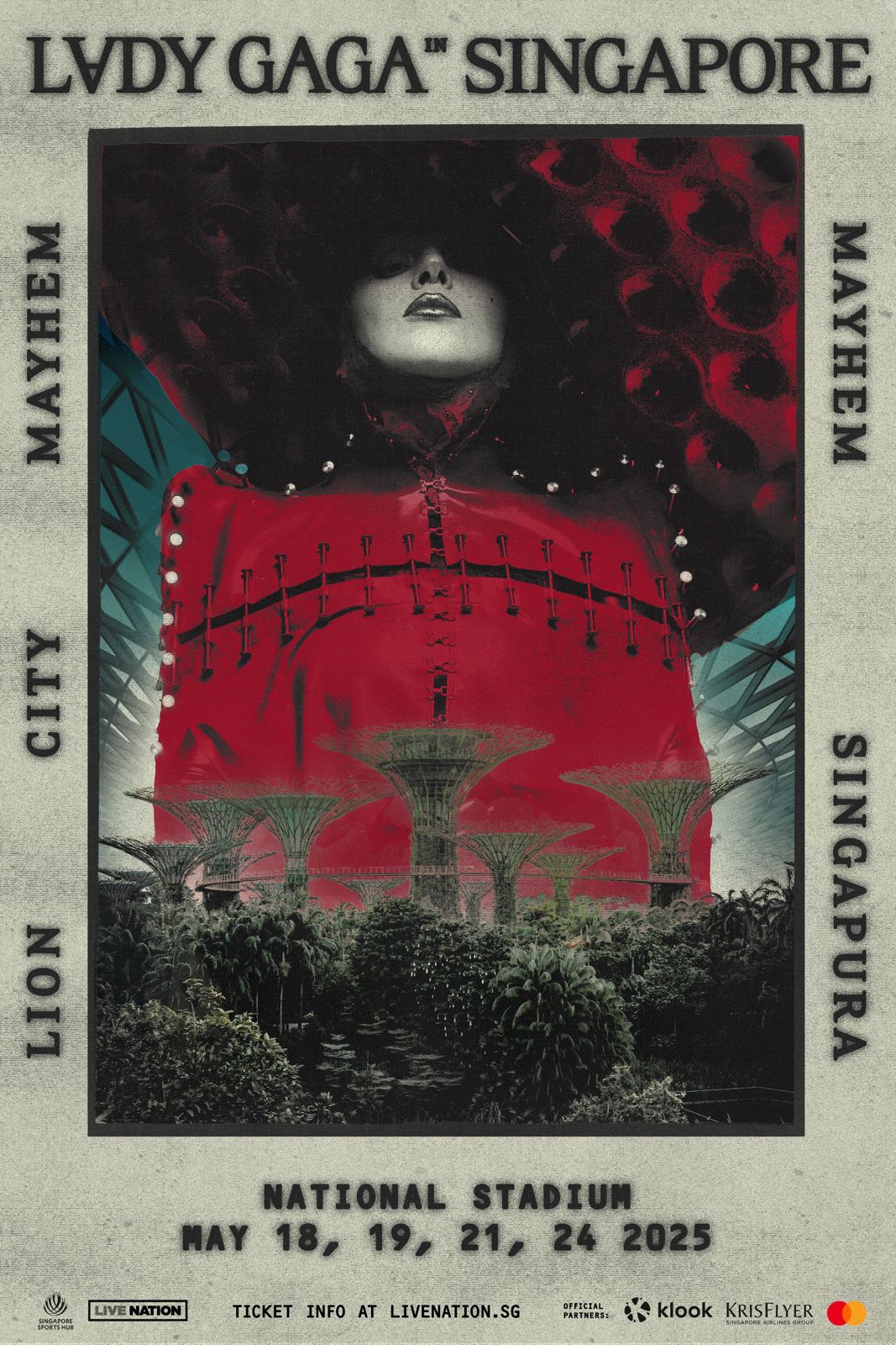 Lady Gaga to stage MAYHEM Singapore concerts in May 2025: Details | LSA KL