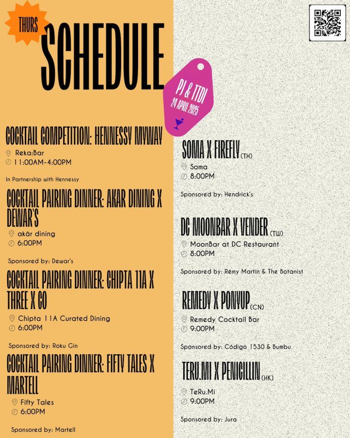 Kuala Lumpur Cocktail Week 2025: Full schedule and all the ...