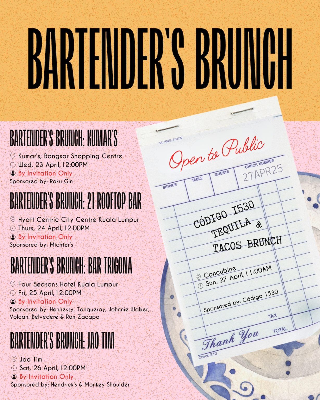 Kuala Lumpur Cocktail Week 2025: Full schedule and all the ...