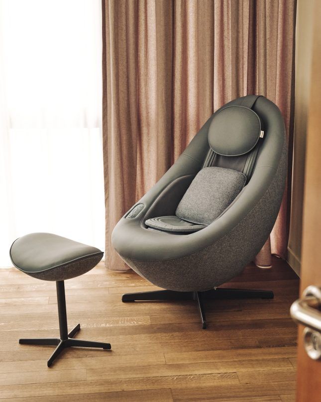 Coway PEBBLE is more than a massage chair, it’s a decor game changer