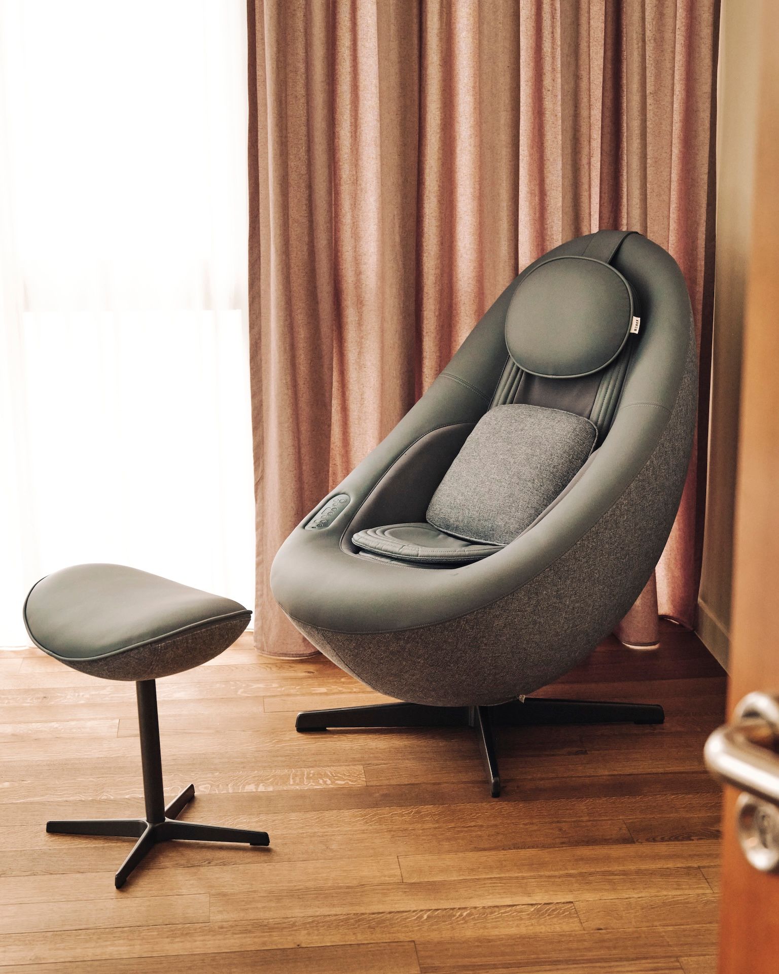 Coway PEBBLE is more than a massage chair, it’s a decor game changer