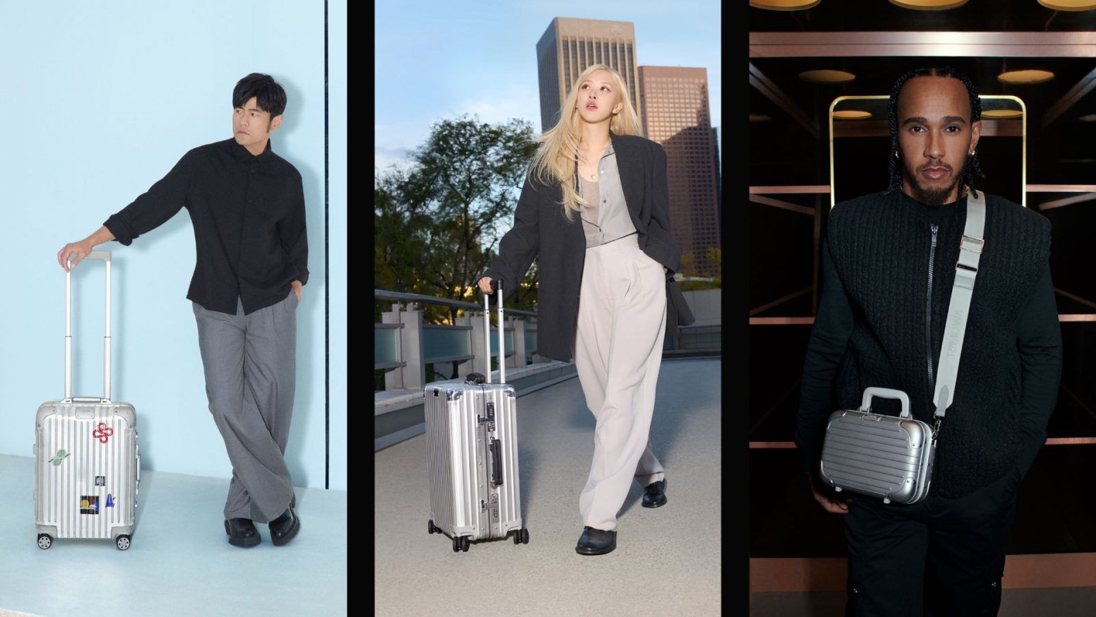 Jay Chou, Lewis Hamilton and Rosé star in RIMOWA's 2025 'Never Still ...