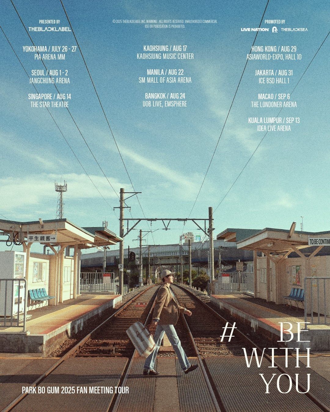 Korean actor Park Bo-gum will hold a fan-meet in Kuala Lumpur