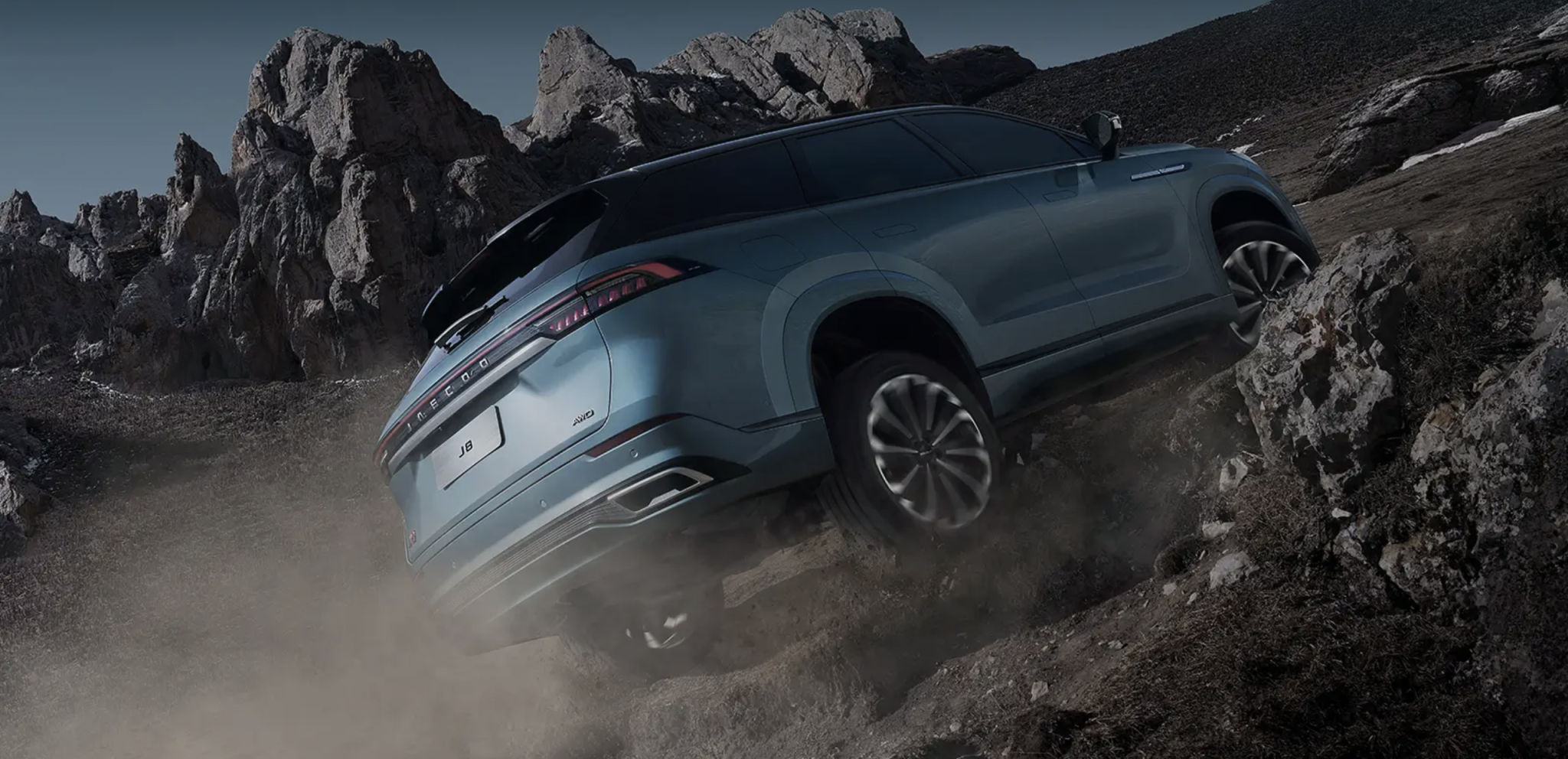 A sneak peek of OMODA ꟾ JAECOO’s latest OMODA C7 and JAECOO J8