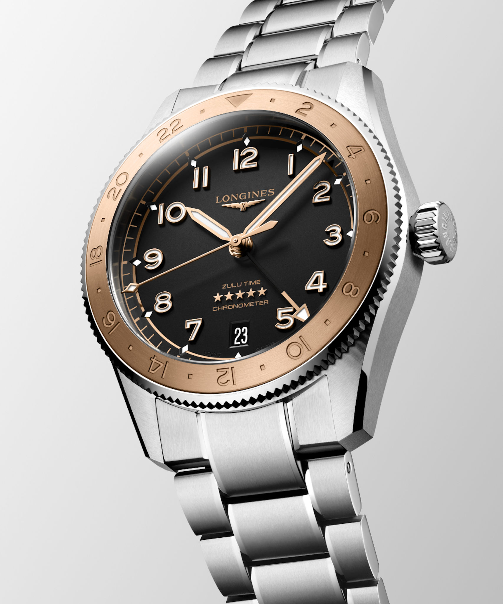 Longines celebrates 100 years of the Spirit Zulu Time