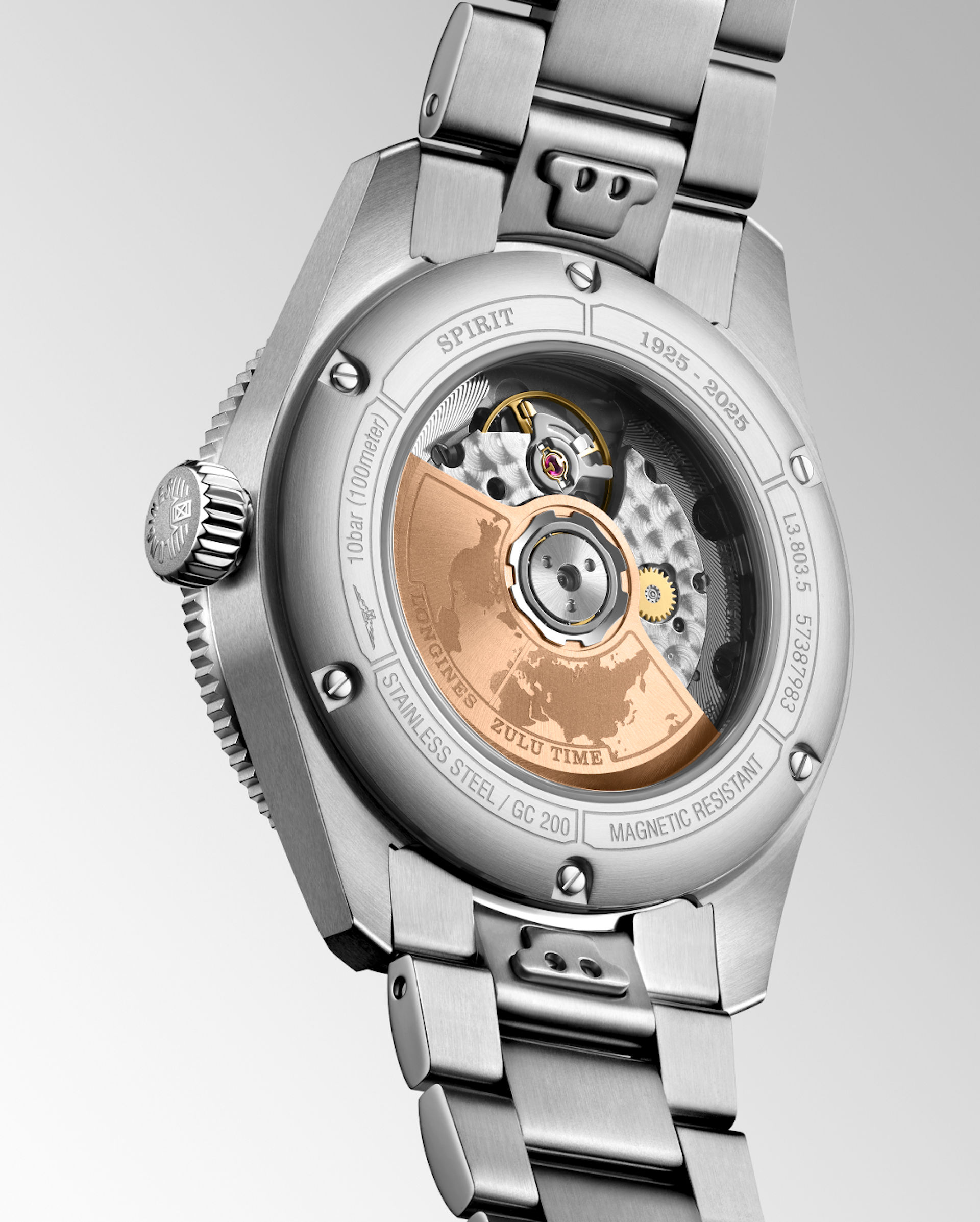 Longines celebrates 100 years of the Spirit Zulu Time