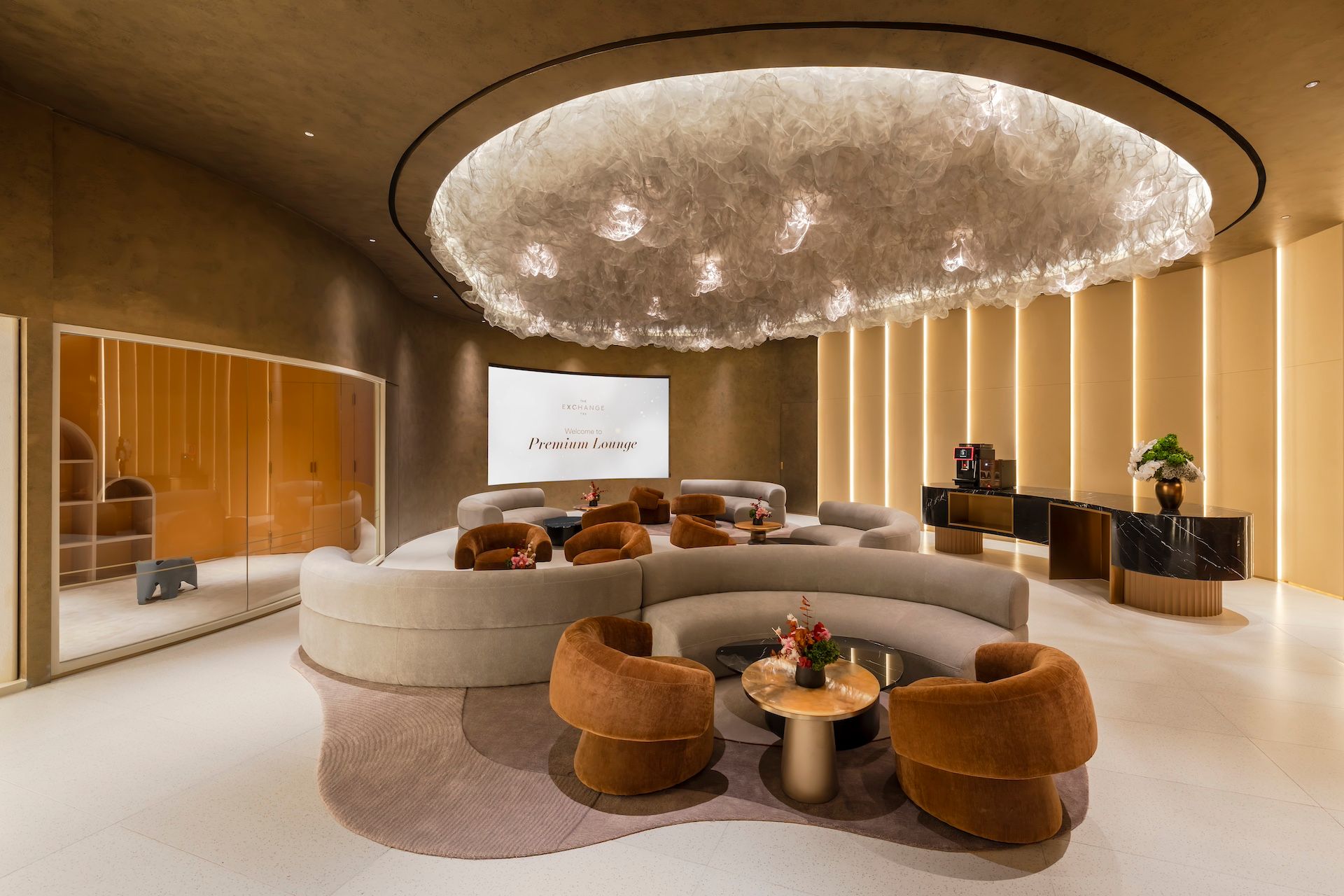Find refinement in the Premium Lounge at The Exchange TRX