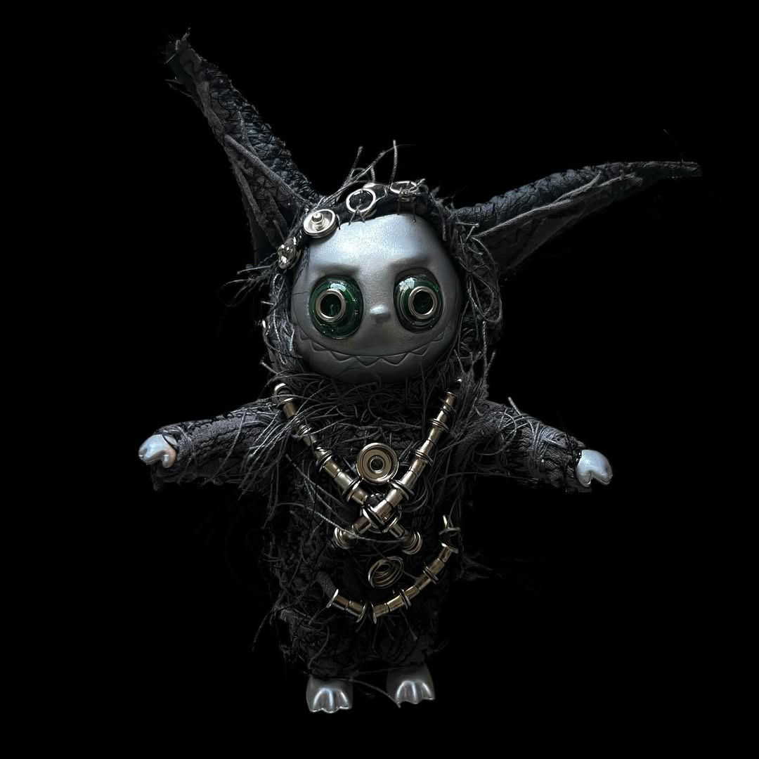 xenon.earth Creates Dystopian Labubu Bag Charms Called LAVOODOO