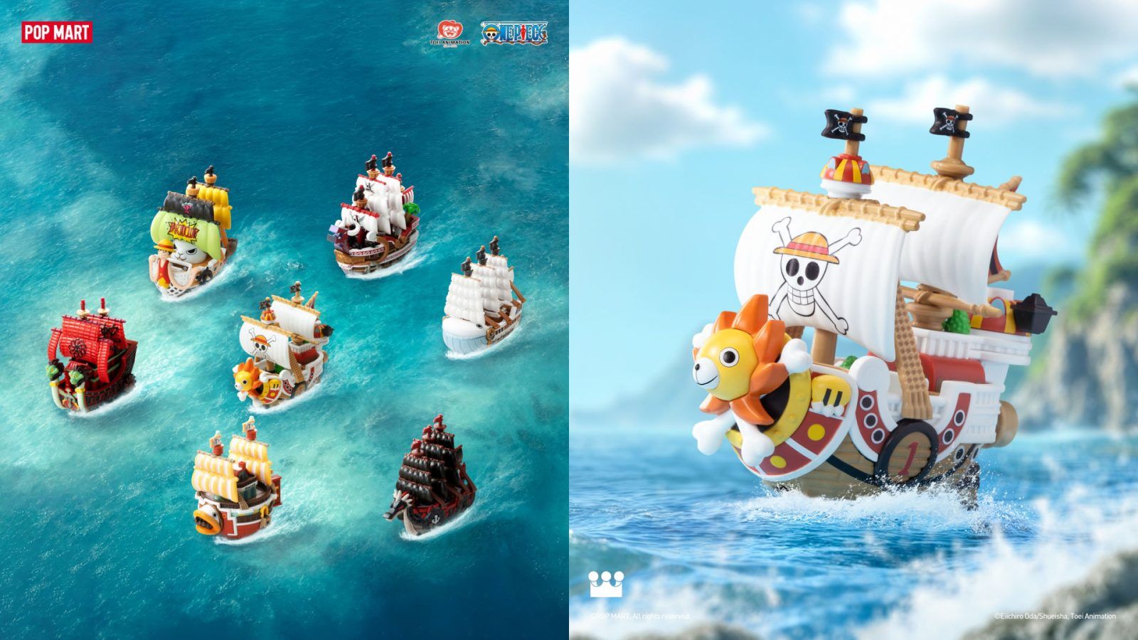 Sail for the seas with the Pop Mart x 'One Piece' The Grand Line Series