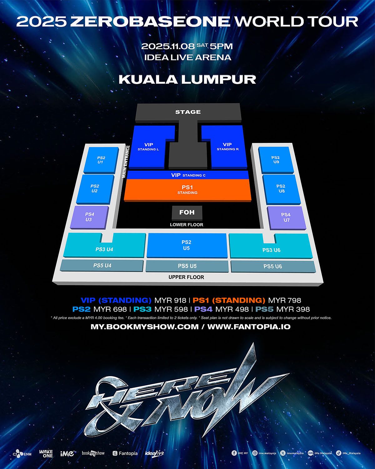 ZEROBASEONE (ZB1) concert in Malaysia 2025: Ticket prices and more
