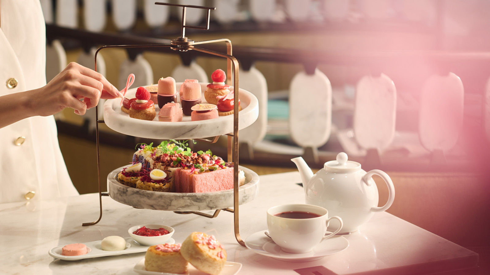 Pink October 2025: Afternoon tea sets to support breast cancer awareness